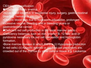 Anemia (iron deficiency anemia) | PDF
