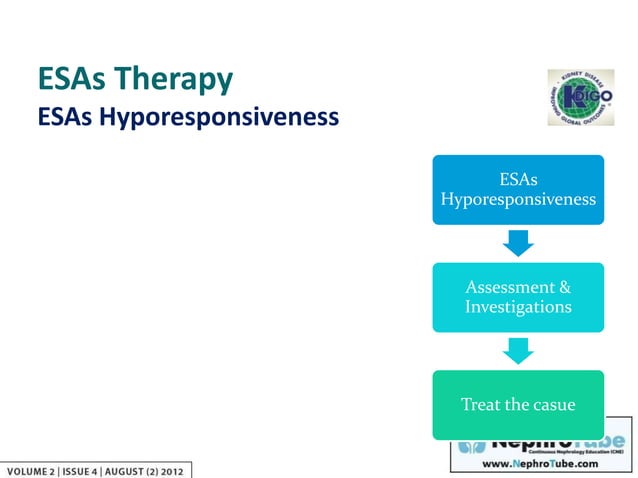 Anemia management in CKD (ESA Therapy) - Dr. Gawad | PPT