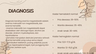 Patofisiologi Anemia Megaloblastik pada Manusia.pptx