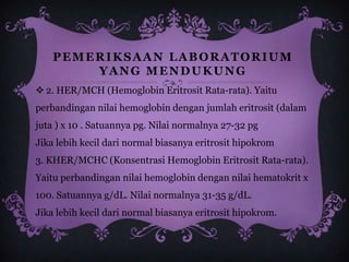 Anemia mikrositik hipokrom | PPSX