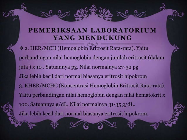 Anemia mikrositik hipokrom | PPSX
