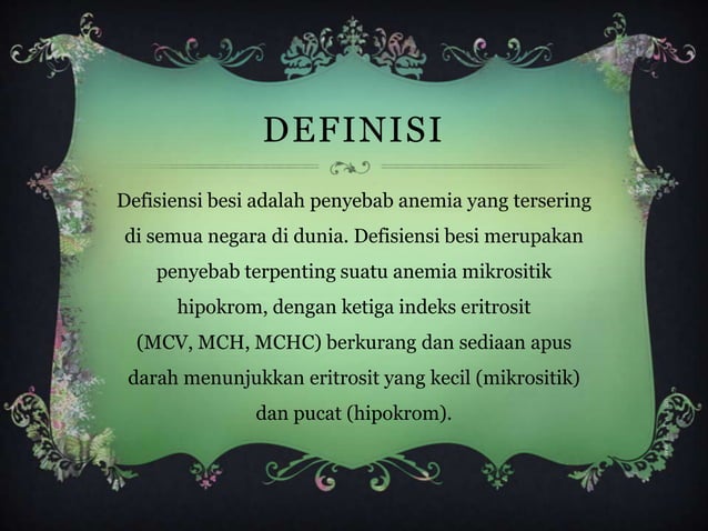 Anemia mikrositik hipokrom | PPSX