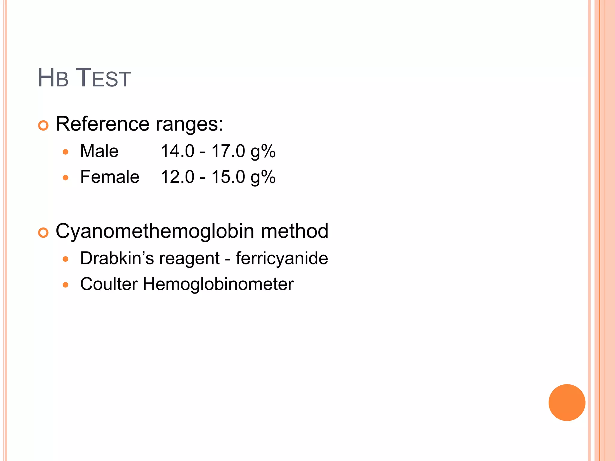 Anemia overview | PPTX