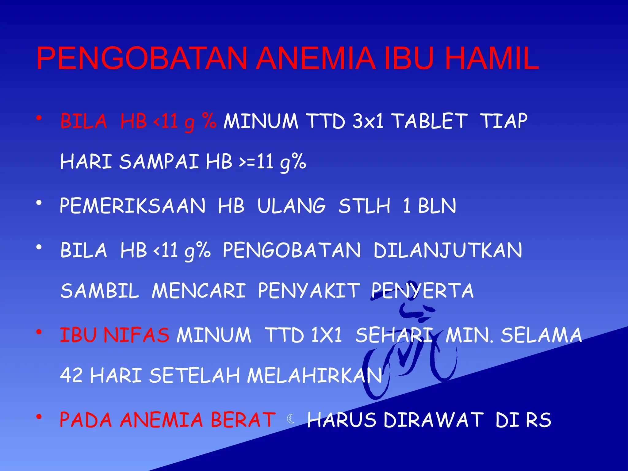 anemia pada ibu hamil yang dianjurkan harus makan makanan apa saja | PPTX