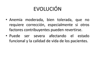 Anemia por enfermedad crónica | PDF