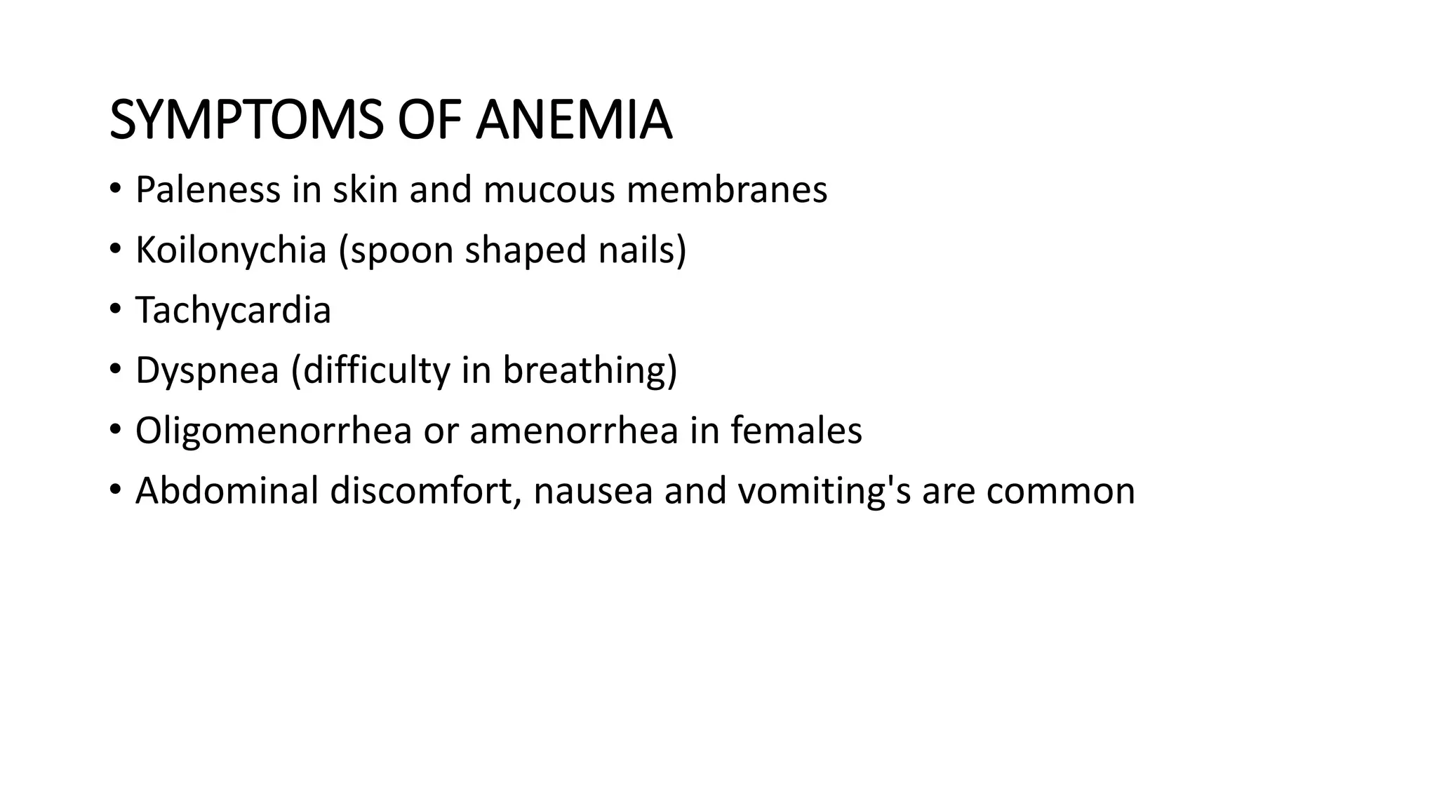 Anemia ppt | PPT