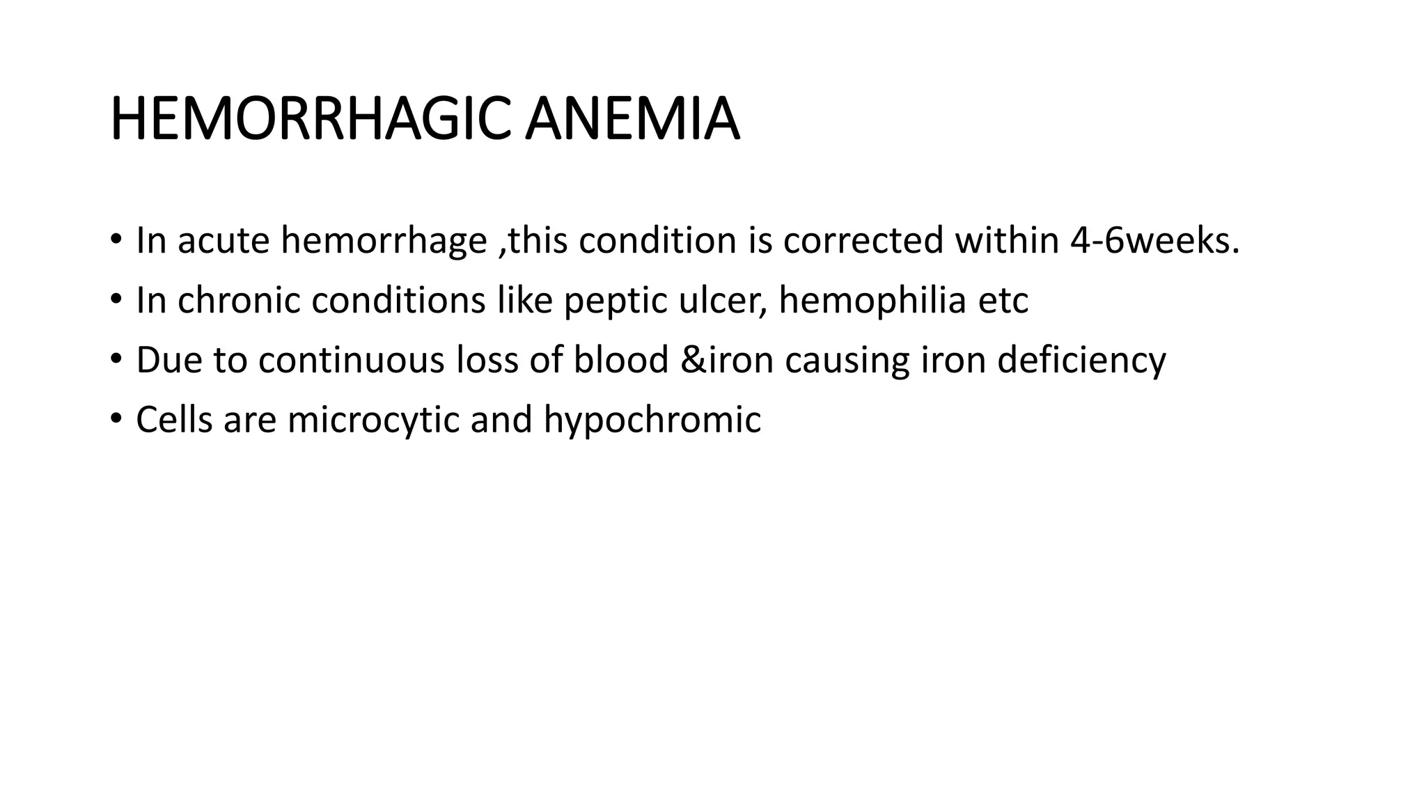 Anemia ppt | PPTX