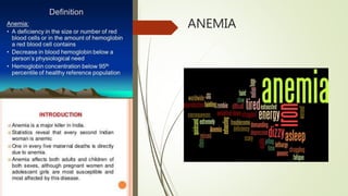 ANEMIA PPT.pptx | Blood Disorders | Diseases and Conditions