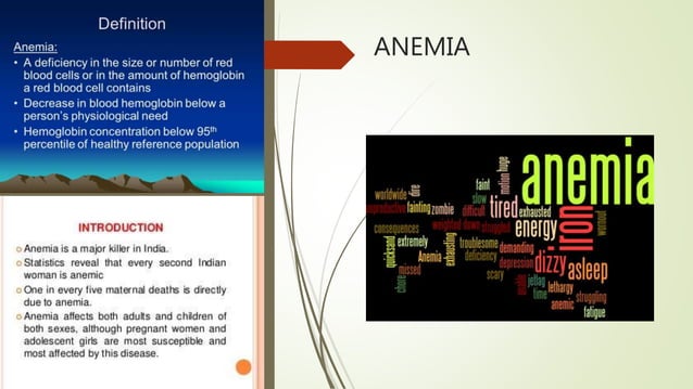 ANEMIA PPT.pptx | Blood Disorders | Diseases and Conditions
