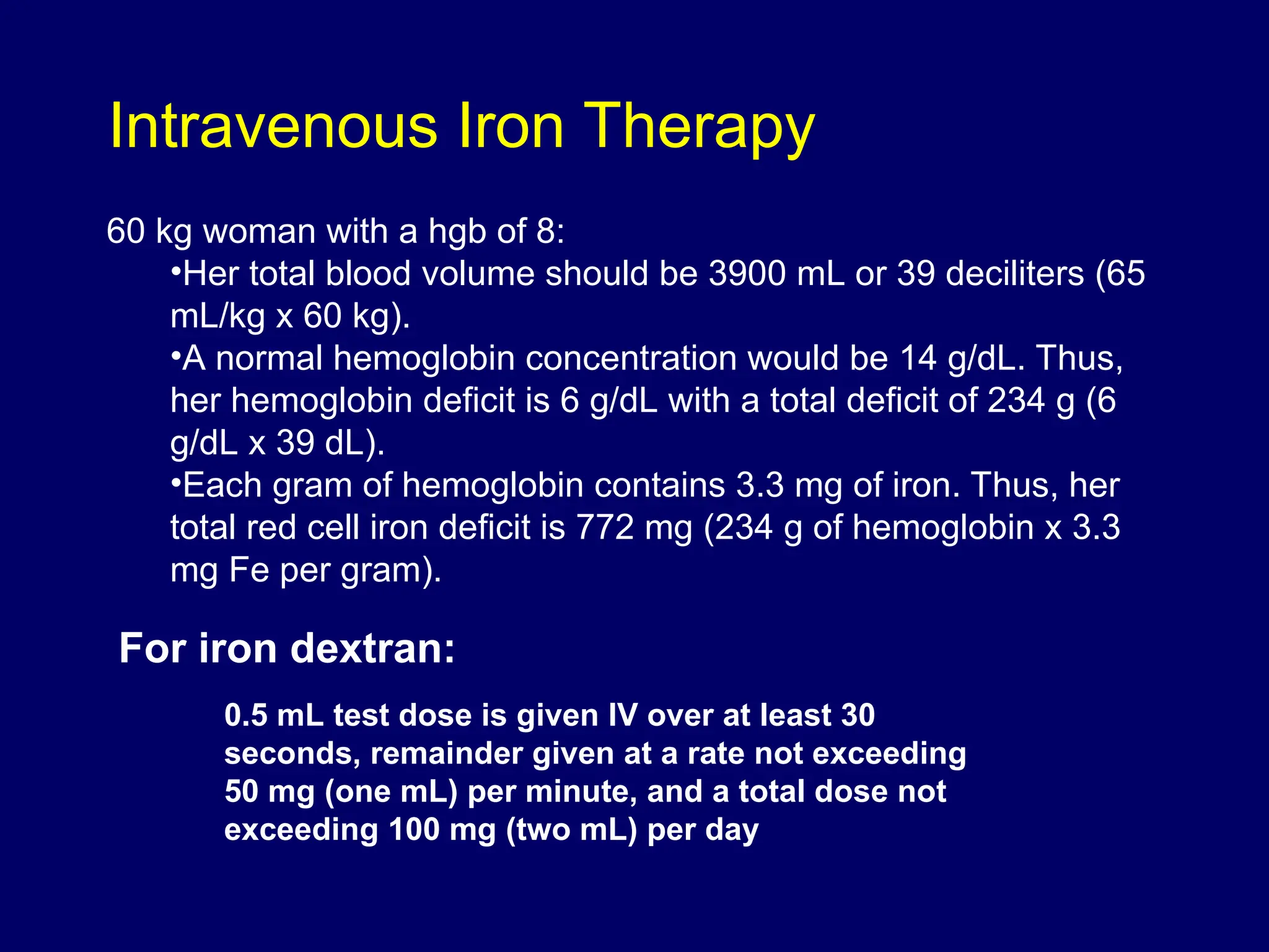 Iron deficiency anemia , overview, management | PPT
