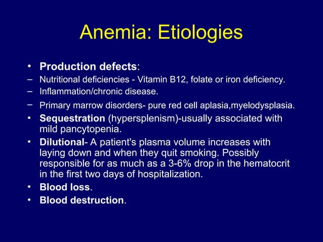 Iron deficiency anemia , overview, management | PPT