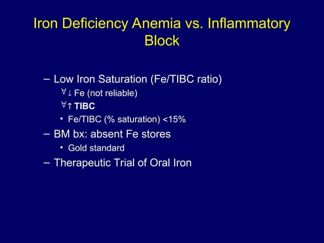 Iron deficiency anemia , overview, management | PPT