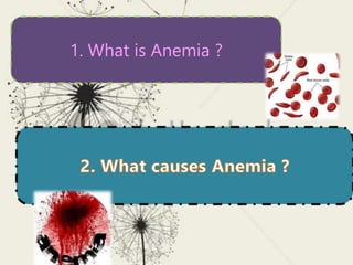 ANEMIA presentation | PPTX