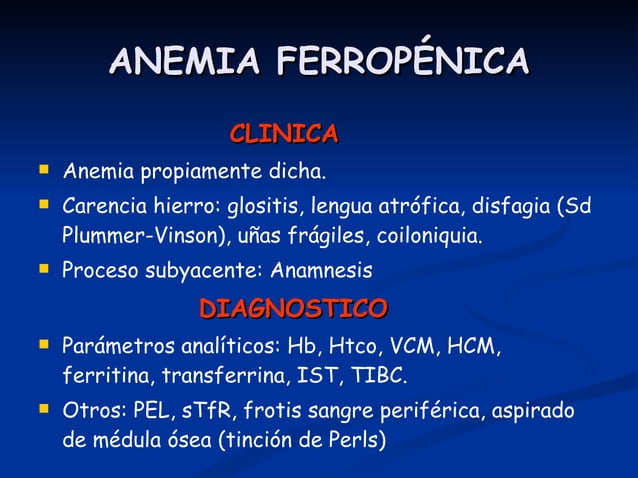 Anemias | PPT | Blood Disorders | Diseases and Conditions