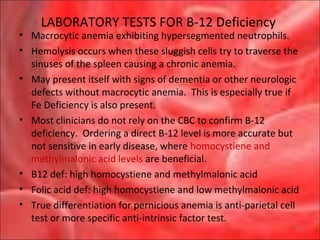 Anemias interpretation of cbc 2010rev | PPT