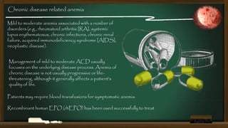 Anemia Pharmacotherapy: Part-2 | PPT