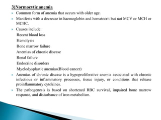 Anemia seminar | PPTX