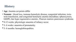 Anemia seminar final prevention types based on age | PPTX