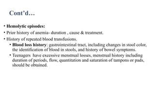Anemia seminar final prevention types based on age | PPTX