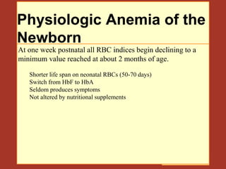 Anemia in children | PPTX | Blood Disorders | Diseases and Conditions