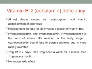 ANEMIAS, HEMATOPOIETIC GROWTH FACTORS and Anticoagulants.ppt