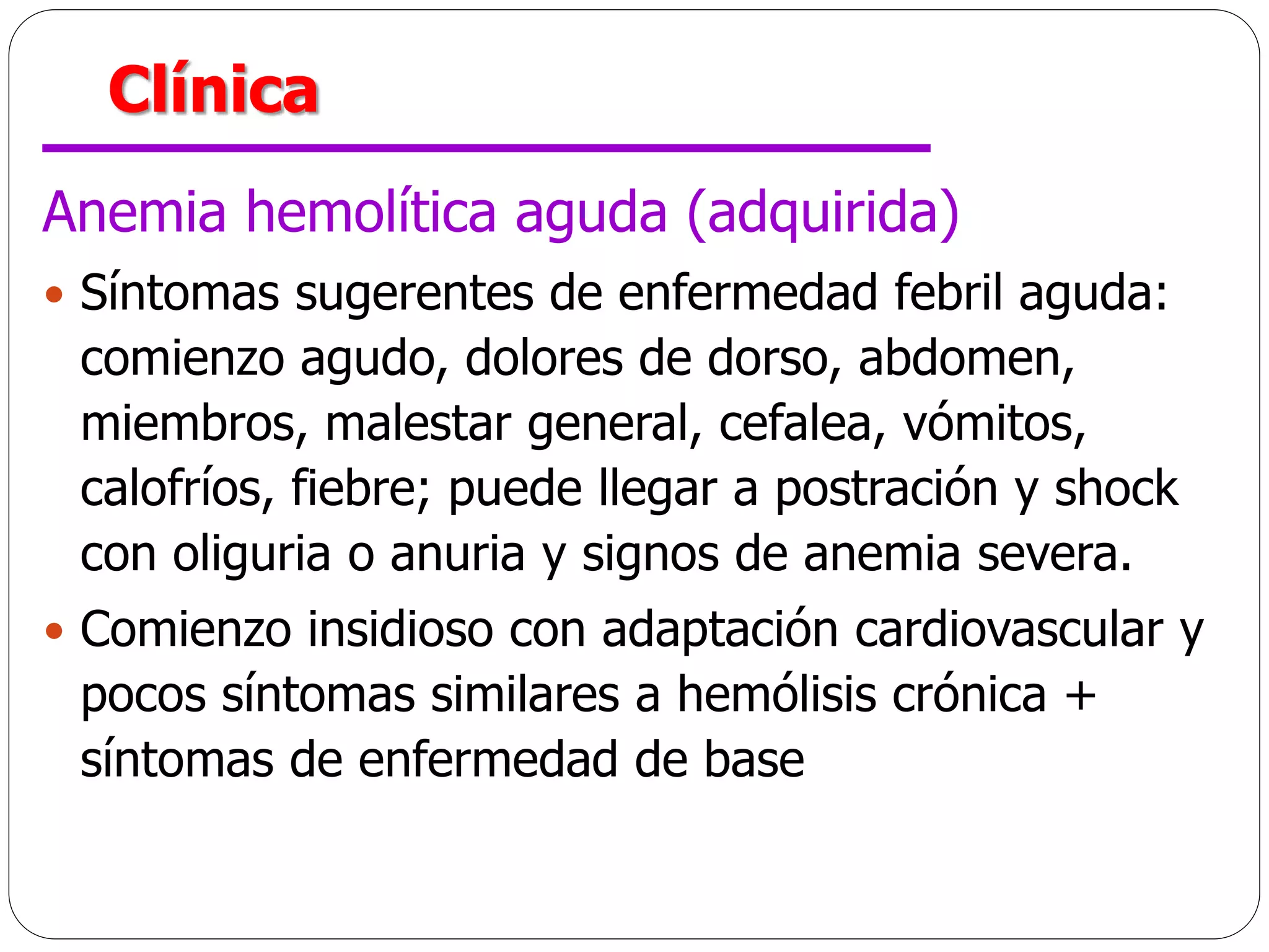 Anemias HEMOLÍTICA.ppt