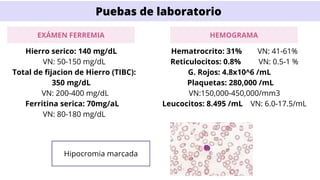 ANEMIA SIDEROBLASTICA, descripción y definiciones | PDF