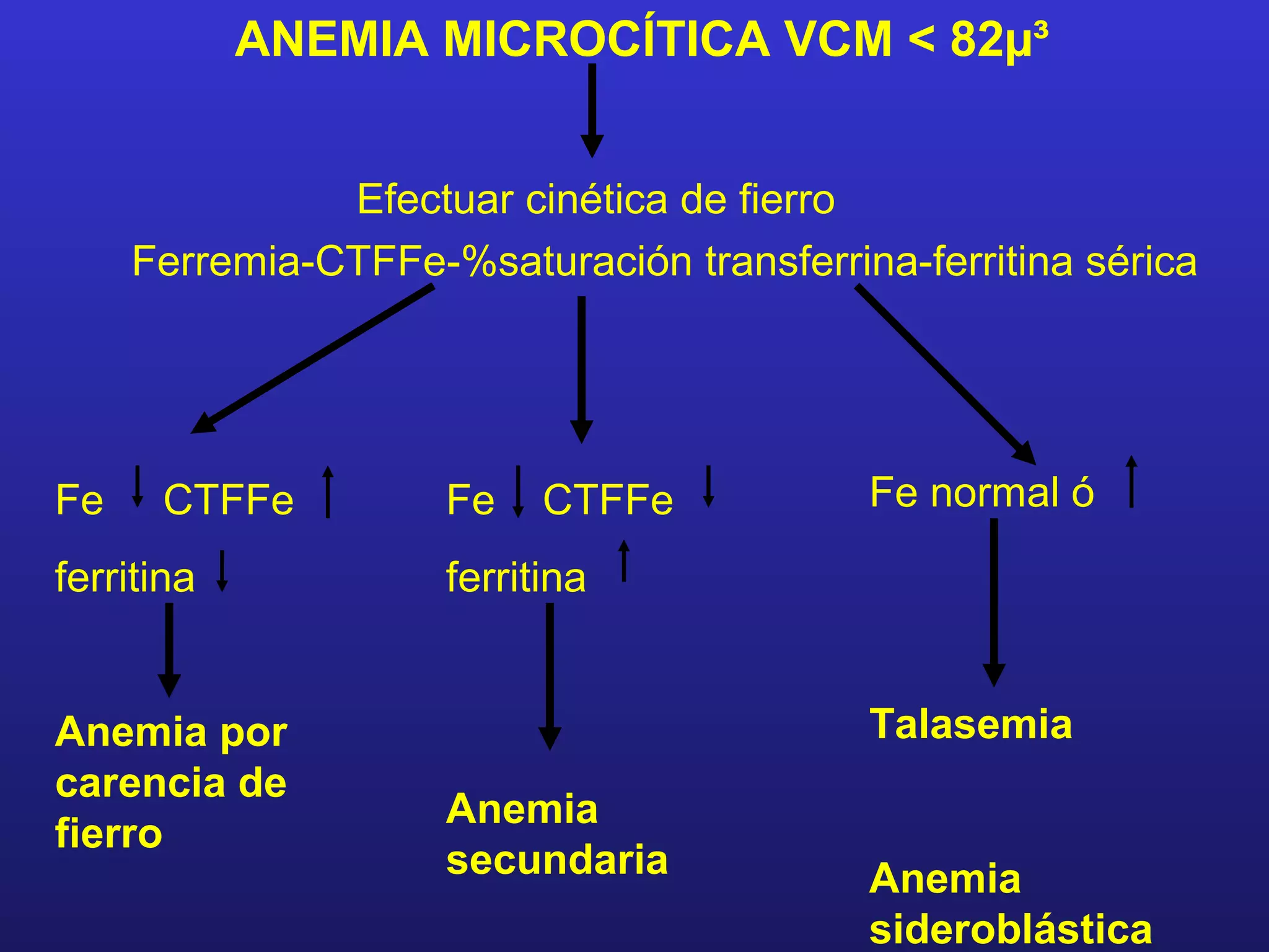 Anemiasintroducci%f3nyferroprivas2002 medicina | PPT