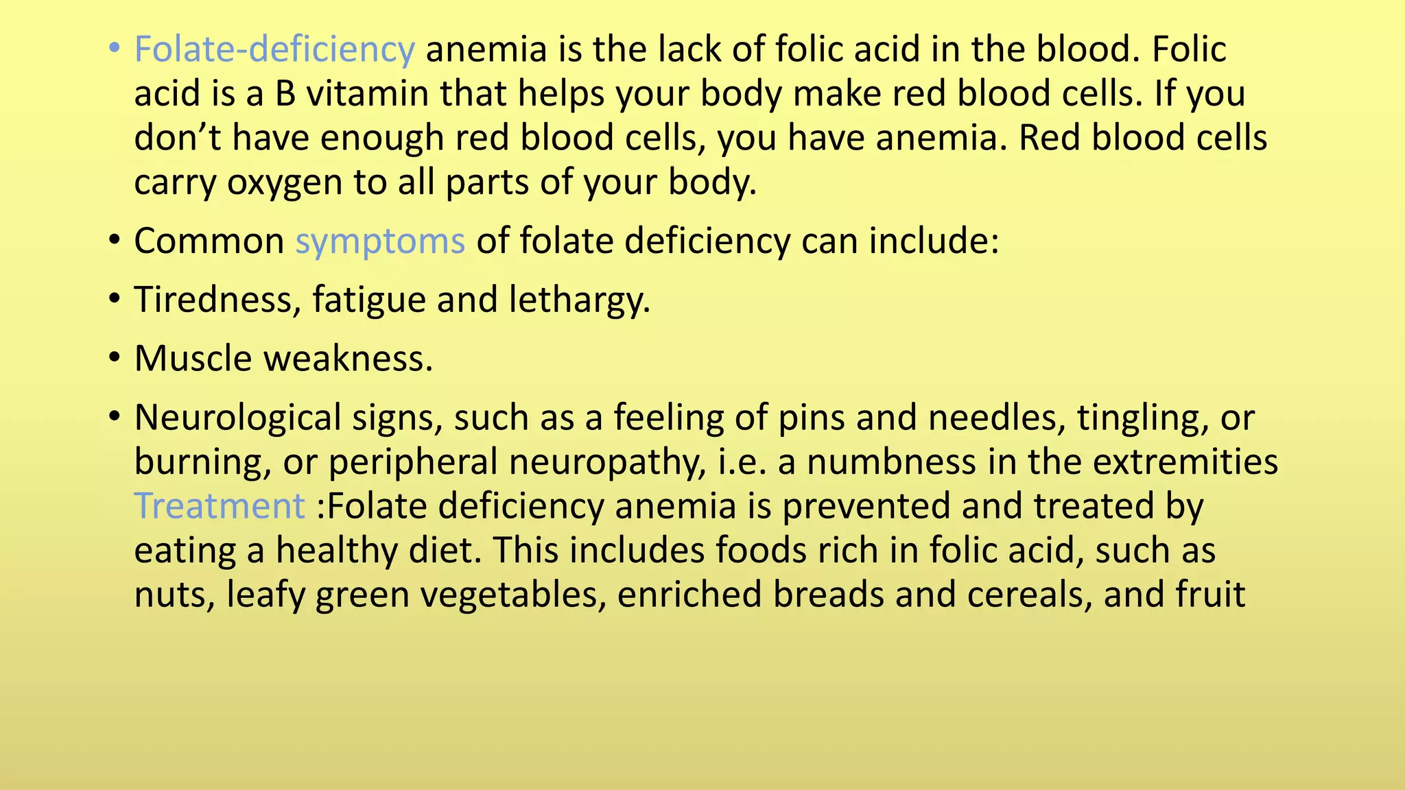 Anemia & types of anemia | PPTX