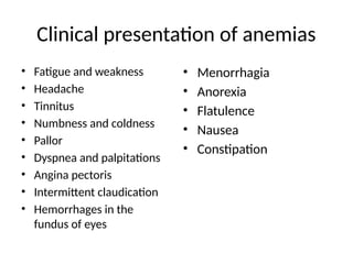 Anemia update diagnosis and management .pptx