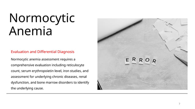 Anemia Work Up and Evaluation of Different Causes.pptx