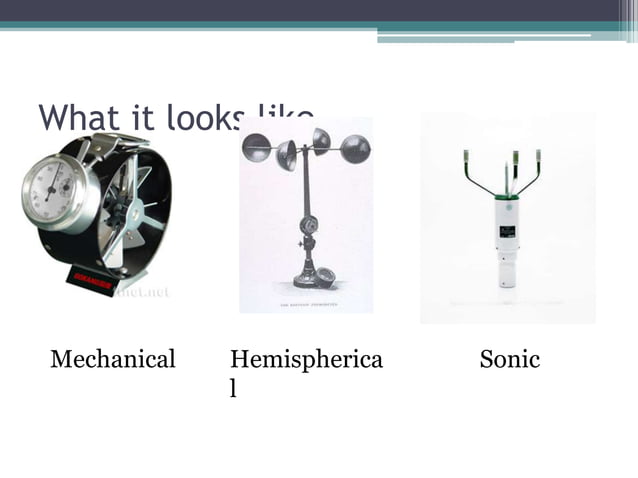 Anemometer pd 1 | PPTX