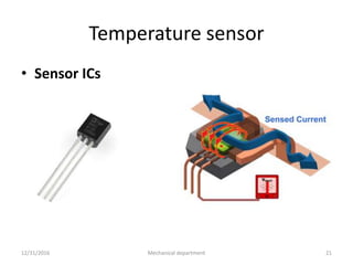Temperature sensor /Anemometer | PPT