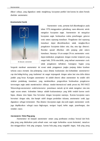 Anemometer. utut muhammad | DOCX