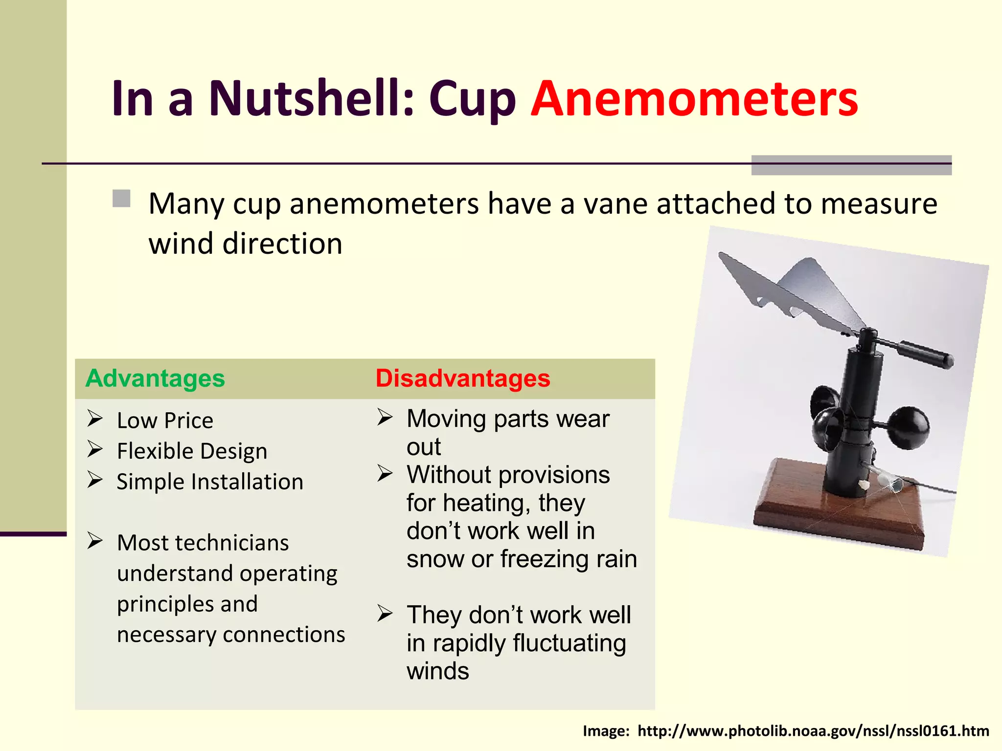 Anemometer interstellar | PPT