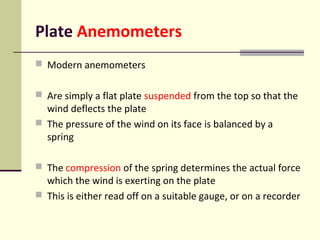 Anemometer interstellar | PPT