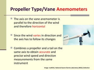 Anemometer interstellar | PPT