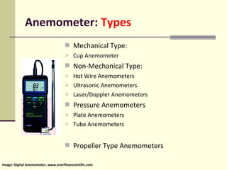 Anemometer interstellar | PPT