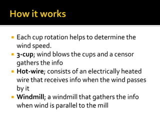 Anemometer Pd. 4 | PPTX