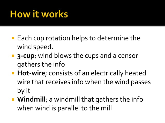 Anemometer Pd. 4 | PPTX