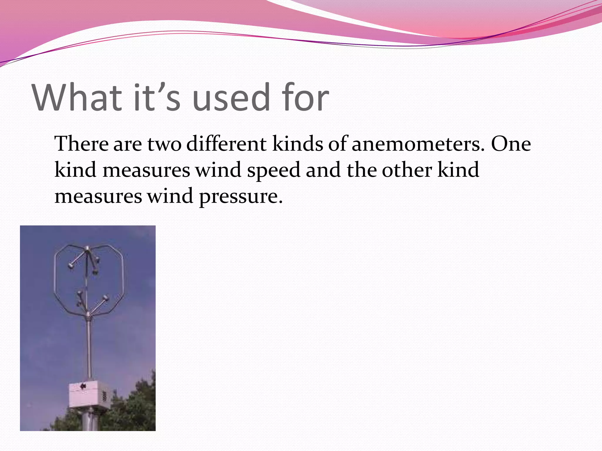 Anemometers pd2 | PPTX