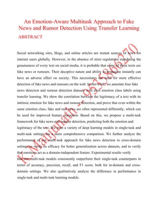 An Emotion-Aware Multitask Approach to Fake News and Rumor Detection Using Transfer Learning.docx