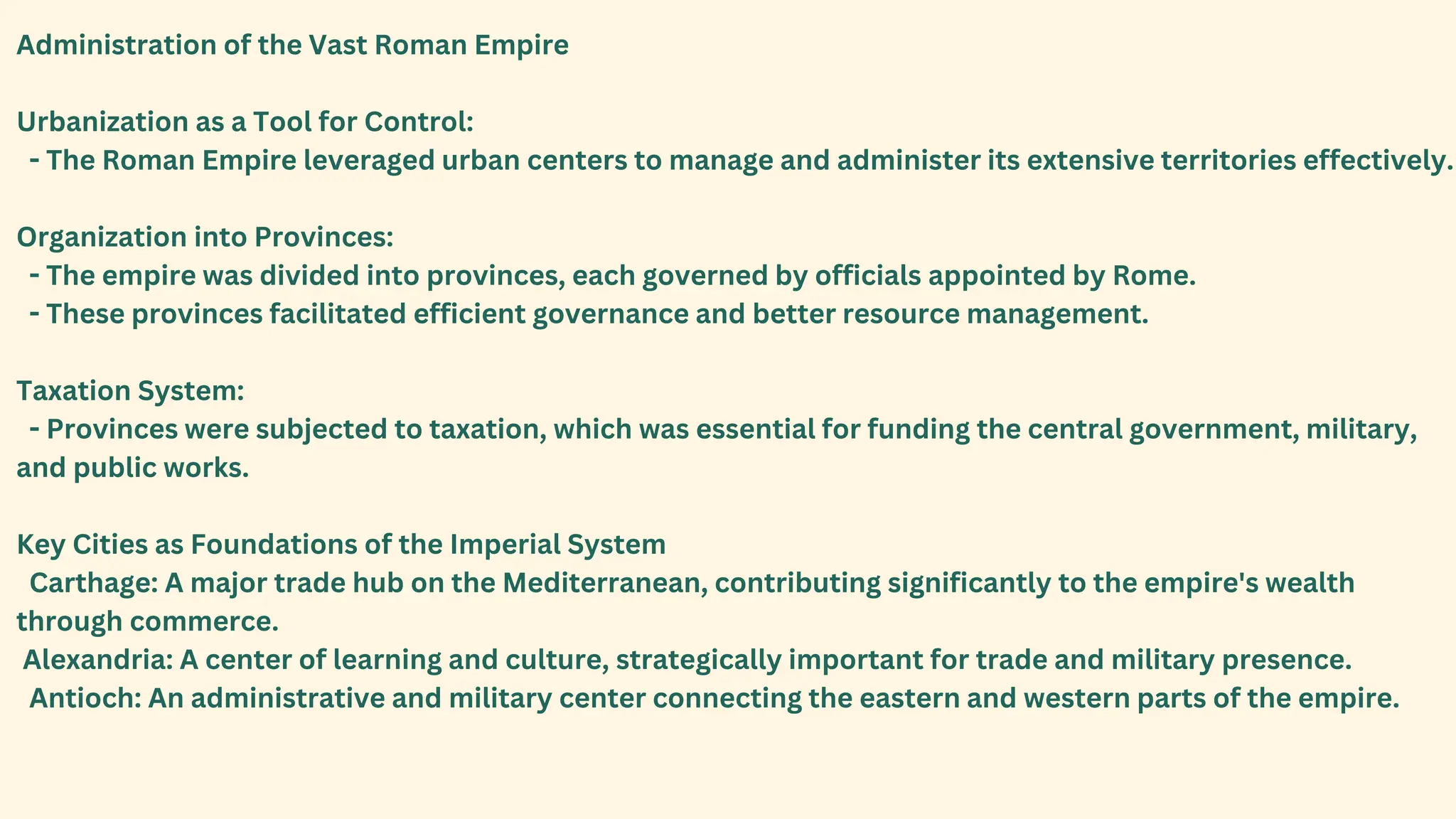an empire across three continents (roman empire) | PPTX