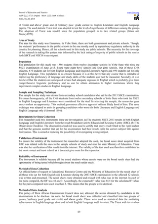 An empirical investigation into literature in english as a support to | PDF