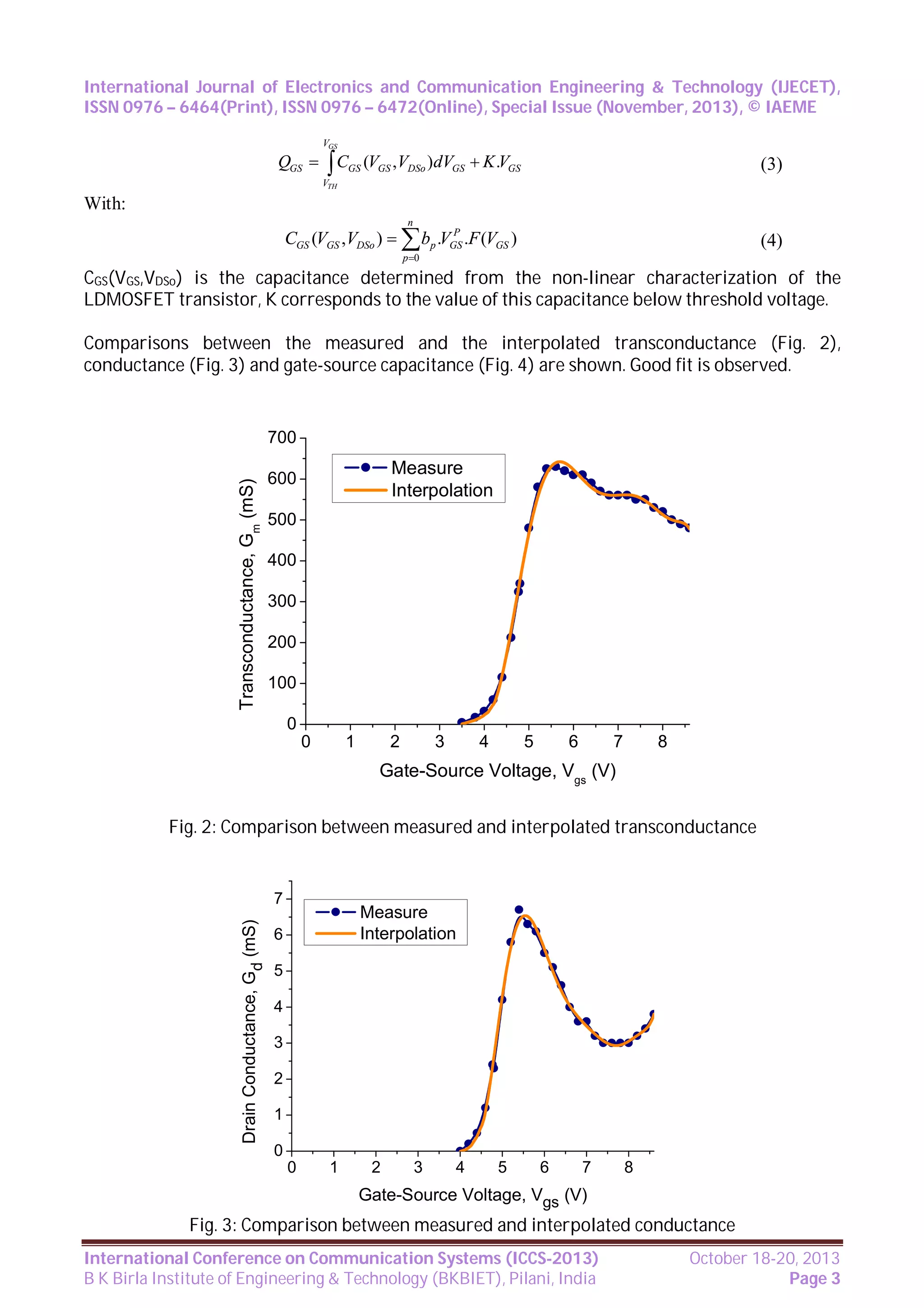 An empirical large signal model for rf ldmosfet transistors | PDF