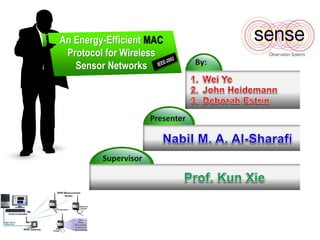An energy efficient mac protocol for wireless | PPT