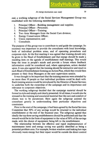 An Energy-Motivation Case Study | PDF