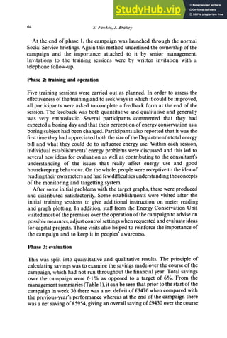 An Energy-Motivation Case Study | PDF