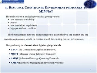 An energy efficiency analysis of lightweight security protocols | PPTX | Internet of Things ...