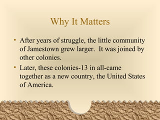 An english colony (social studies) | PPT